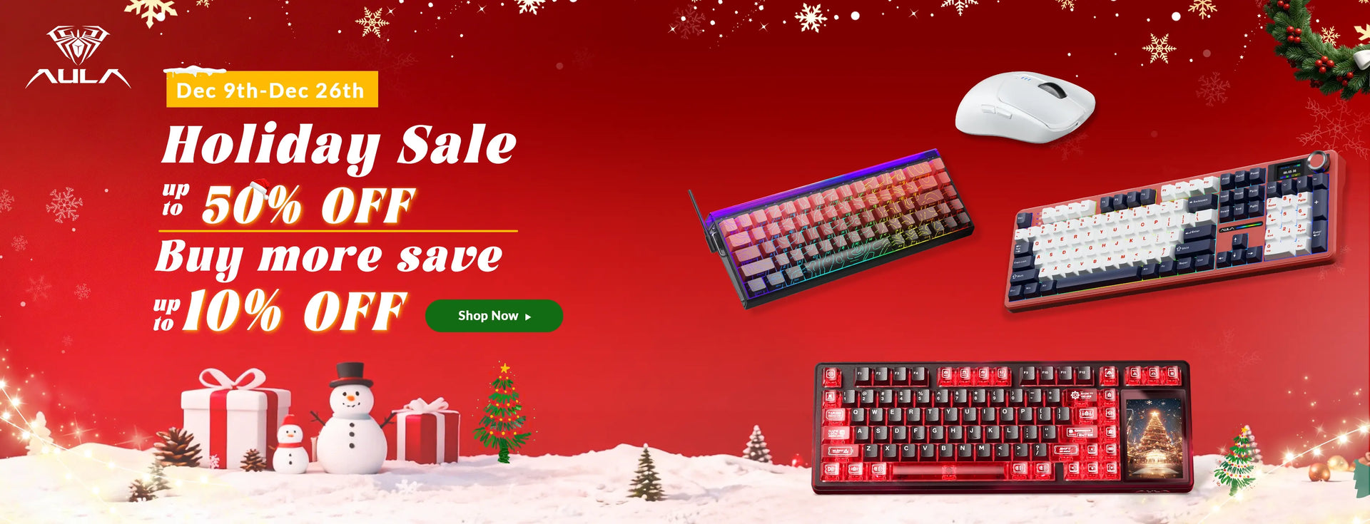 AULA Keyboards – Best Value Mechanical & Wireless Keyboards